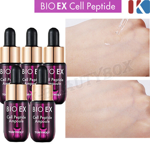 TONYMOLY Bio EX Cell Peptide Ampoule 5ml Anti-Aging Enriched Ampoule KOREA MADE | eBay