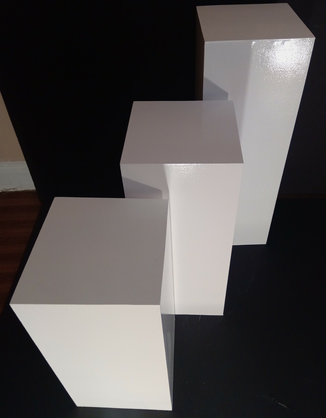 42" High White Display Pedestal Stand Riser Column Pillar - Weddings ...