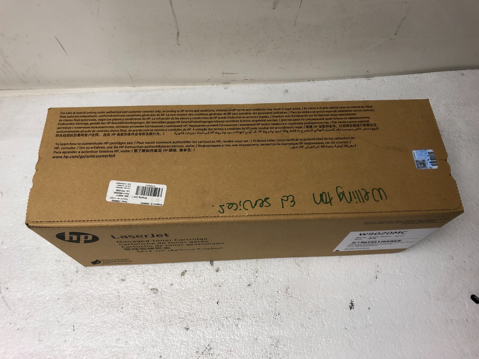 HP Managed High-Yield Black Toner Cartridge W9020MC for sale online | eBay