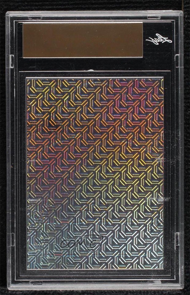 2021-22 Leaf Metal Pre-Production Proof Blue Mojo 1/1 Jabari Walker ...