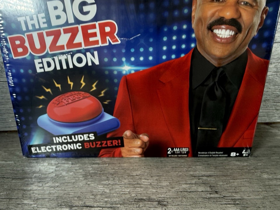 Family Feud The Big Buzzer Edition Board Game By Spin Master Games New ...