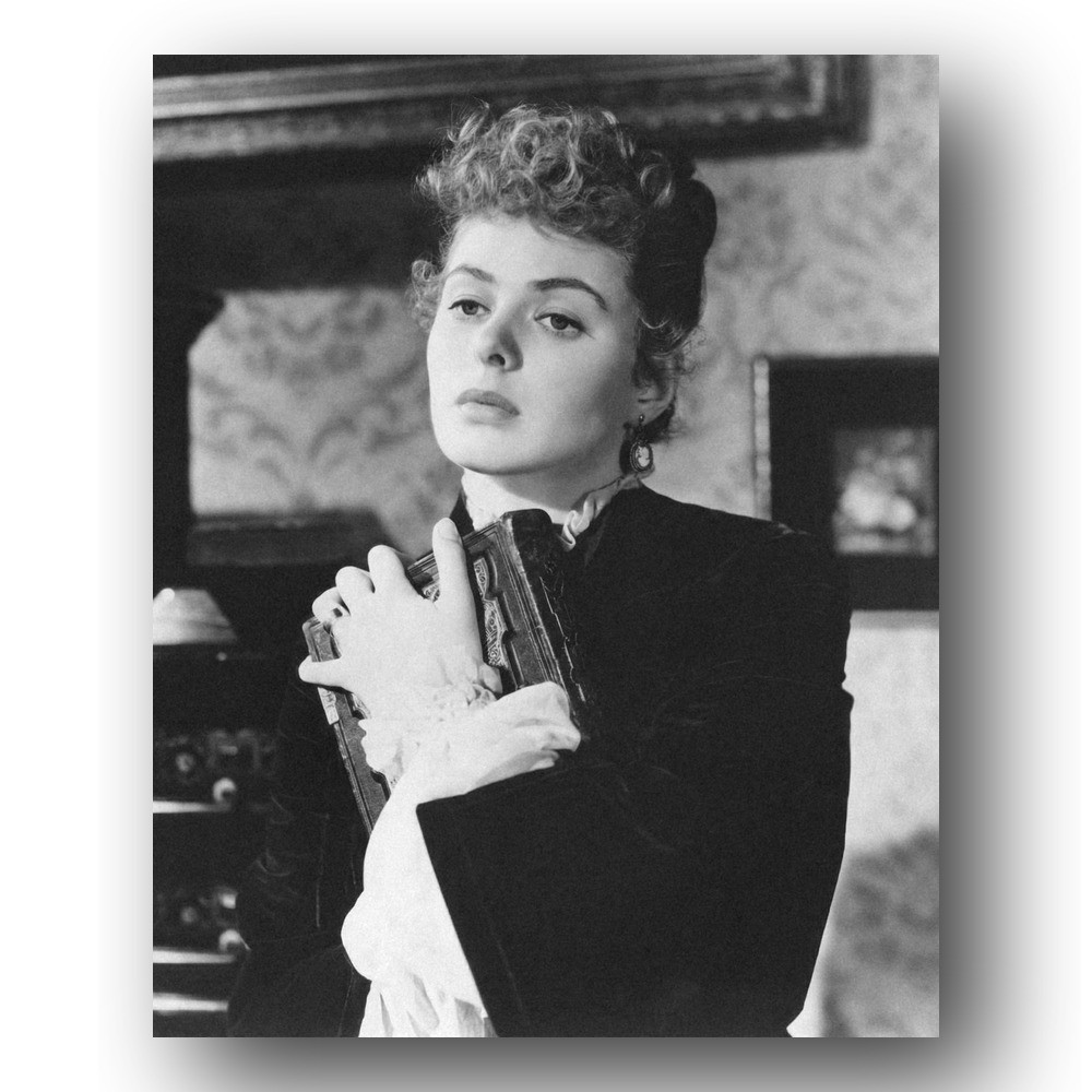 Ingrid Bergman Photo 8x10 1944 Gaslight Portrait Black And White | eBay