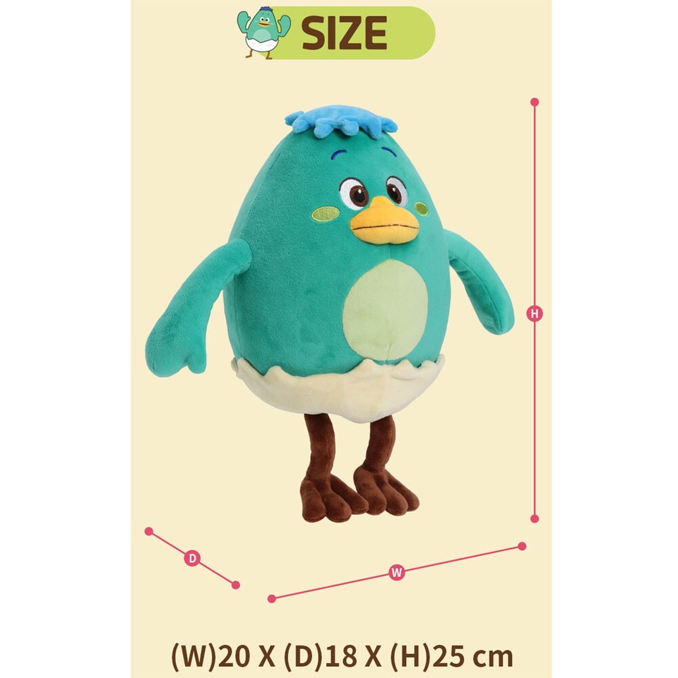 [Pat a Pat Como] COMO Model Cut Soft Doll Plush Toy 25cm Korea Toy Gift ...