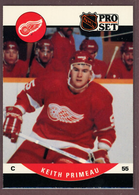 1990-91 Pro Set Hockey #606 Keith Primeau RC (Red Wings) | eBay