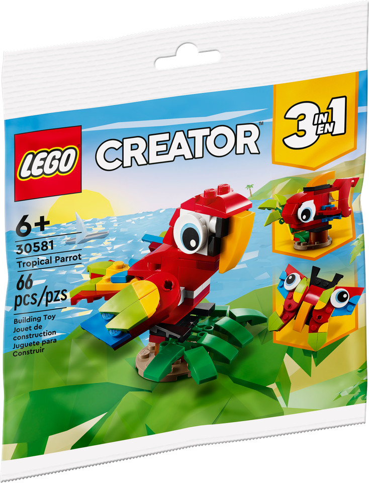 LEGO CREATOR: Tropical Parrot (30581) 673419356237| eBay