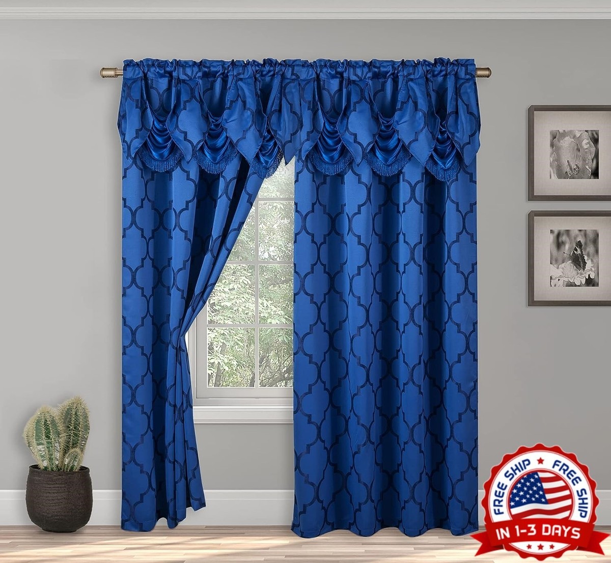 Cortinas De Tictac Azul Cortina Metálica De Tiras De 2x1m – San