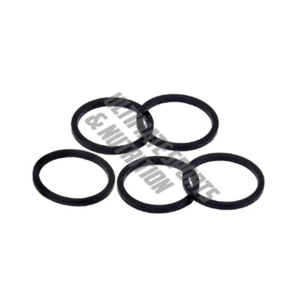 2.5 mm Headset Spacer Shims 1-1/8" Alloy Spacer Set 2.5mm 5-pak Black ...