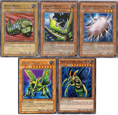 Weevil Battle City Deck - Perfectly Great Moth - Petit - 40 Cards NM ...
