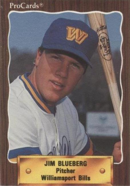 1990 CMC AAA/ProCards A & AA - ProCards Jim Blueberg #795 (RC) for sale ...