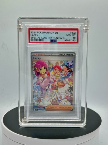 Acrylic Display For PSA Graded Cards! UV Resistant! Pouch Included! | eBay