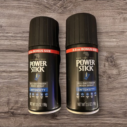 Lot of 2 Power Stick All Day Fresh Intensity Body Spray Bonus Size | eBay