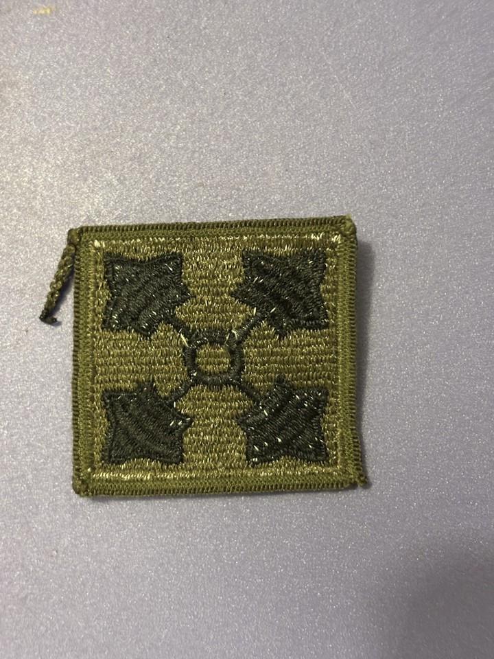 Original WWII US Army 4th Infantry Division Patch - The Ivy Division | eBay