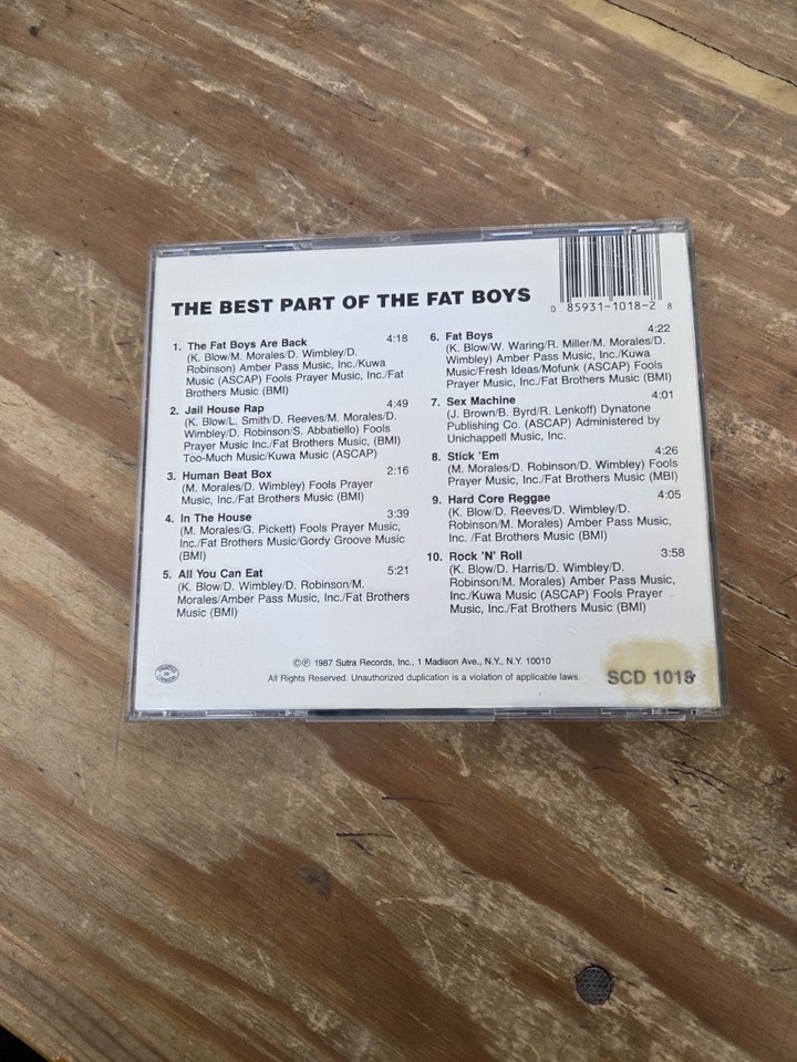 Fat Boys Best Part Of The Fat Boys New CD | eBay