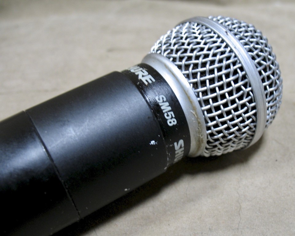 Shure SM58 Wireless Dynamic Microphone - On/Off Switch | eBay