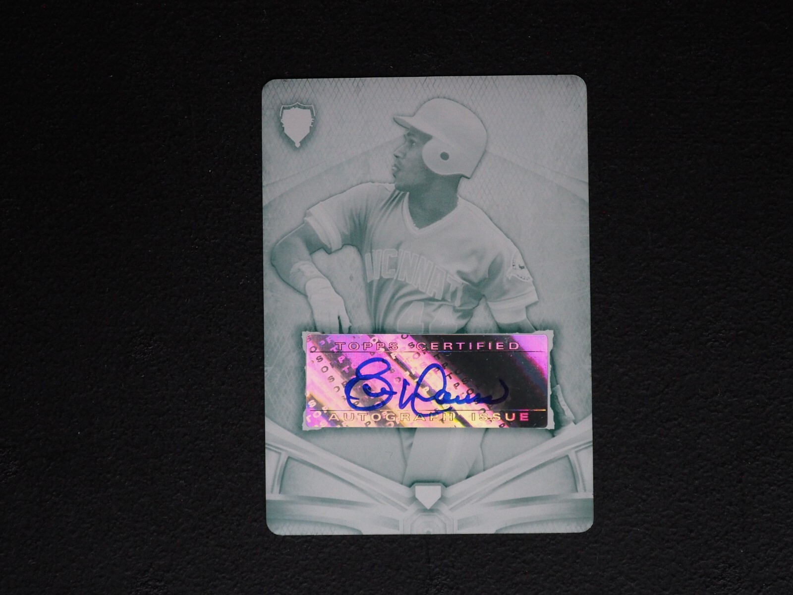2013 Topps Supreme Eric Davis AUTO Autograph Printing Plate #1/1 | eBay