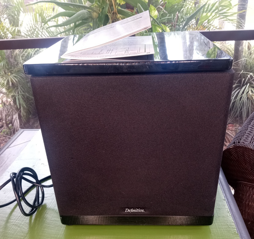 Definitive Technology PowerField SuperCube II SubWoofer 8” Crossover ...