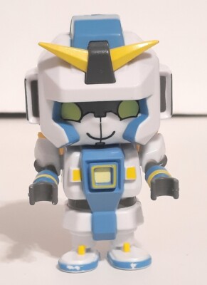 Ryan's World White/Blue Mech Robot 3” ACTION FIGURE Bonkers Toys Mech ...