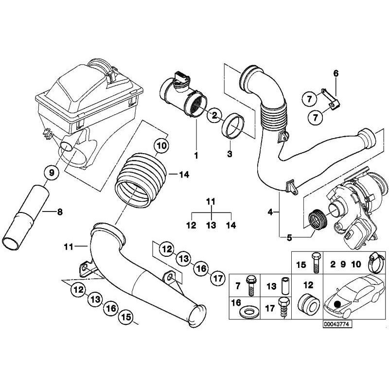 Original BMW 13712247398 - Dichtring 1er 3er 5er 7er X3 Z4 | eBay