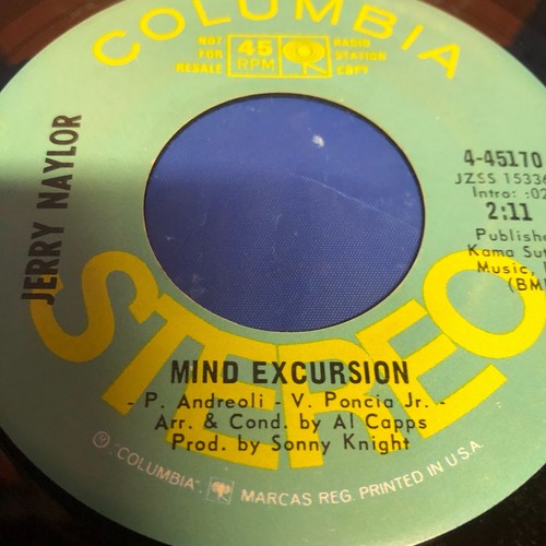 Jerry Naylor – Mind Excursion - 7" VINYL 45 RPM | eBay
