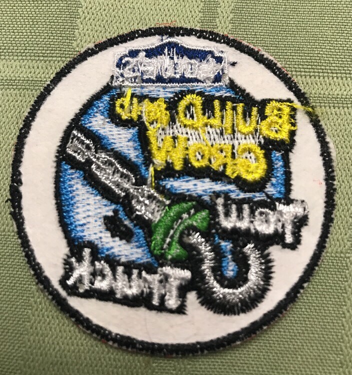 PATCH Badge 2011 TOW TRUCK Wrecker Hook Towtruck LOWES Build Grow ...