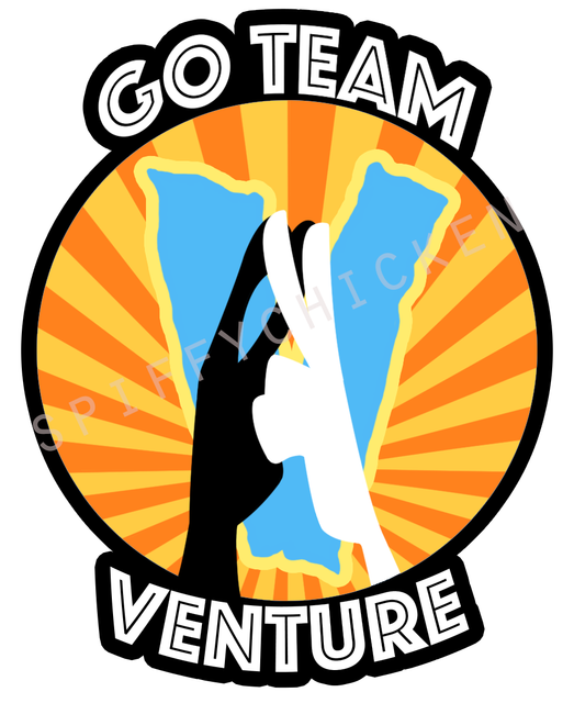 Go Team Venture Venture Brothers Decal Wall Auto Home Bumper Sticker | eBay