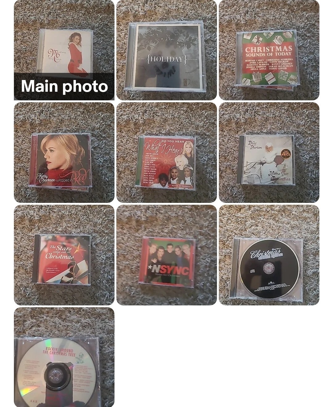 CHRISTMAS HOLIDAY MUSIC CDS LOT OF 10 CDS PRE OWNED, GOOD | eBay