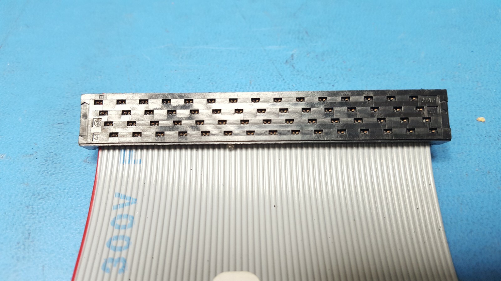(2 PCS) 6" FLAT RIBBON CABLE, 60 CONDUCTOR, 28AWG, LL31941 CSA AWM, W ...