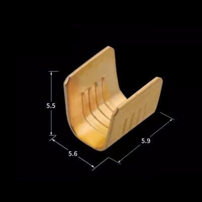 100pcs U-shaped crimping buckle terminals parallel terminals 6-10AWG ...