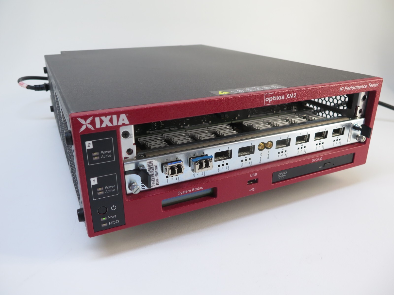 IXIA Optixia XM2 870-0063-05 Chassis Server IP Performance Tester ...