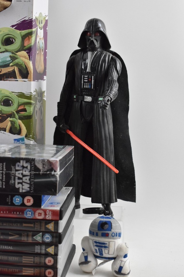 Job Lot Star Wars Mixed Collectable Items Bundle DVDs Toys Grogu Darth ...