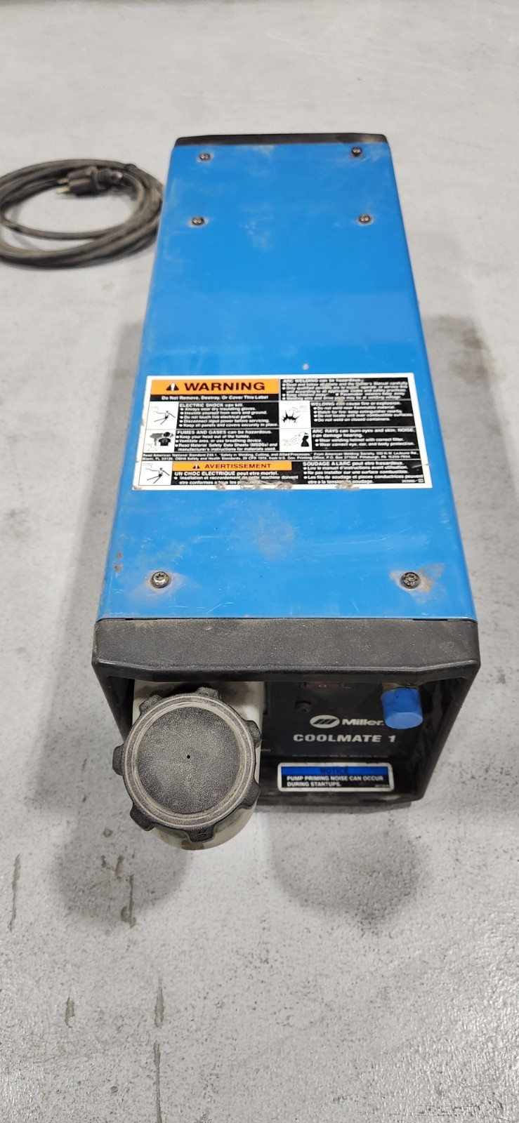 Miller Coolmate 1 115V TIG Cooler 300360 1 Gallon Cooling System