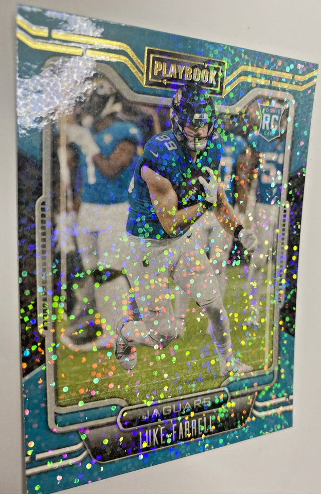 Luke Farrell 2021 Panini Playbook - Rookie #182 Sparkle (RC) | eBay