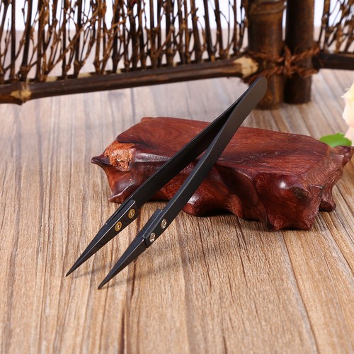 Ceramic Pointed Tip Tweezer Heat Resistant Anti Acid Anti Static New ...