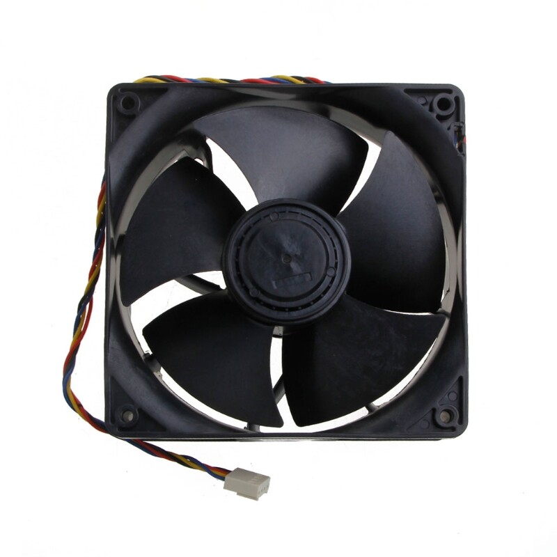 PWM 4P Cooling Fan W12E12BS11B5-07 6000 Rpm 12V 1.65A Server Cooling ...