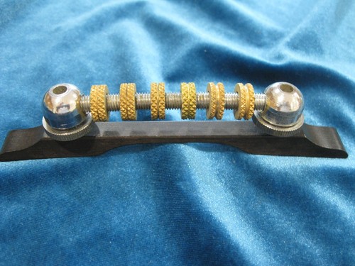 Vintage 60's GRETSCH Chrome Plated Roller or Space Control BRIDGE with ...