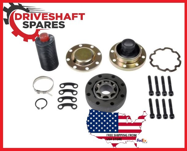 Jeep Wrangler CV Joint Repair Kit 8 Bolt for JK 2007-2018 Driveshafts ...