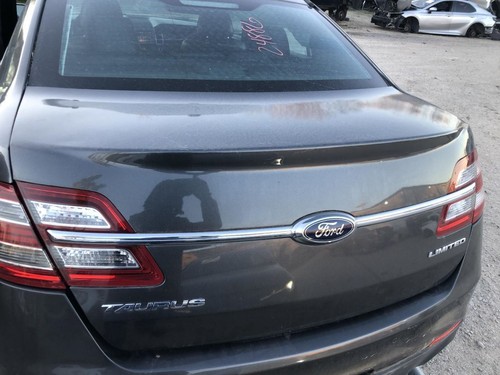 2013-2019 FORD TAURUS Rear Trunk Deck Lid J7 Gray Limited w/o Spoiler ...