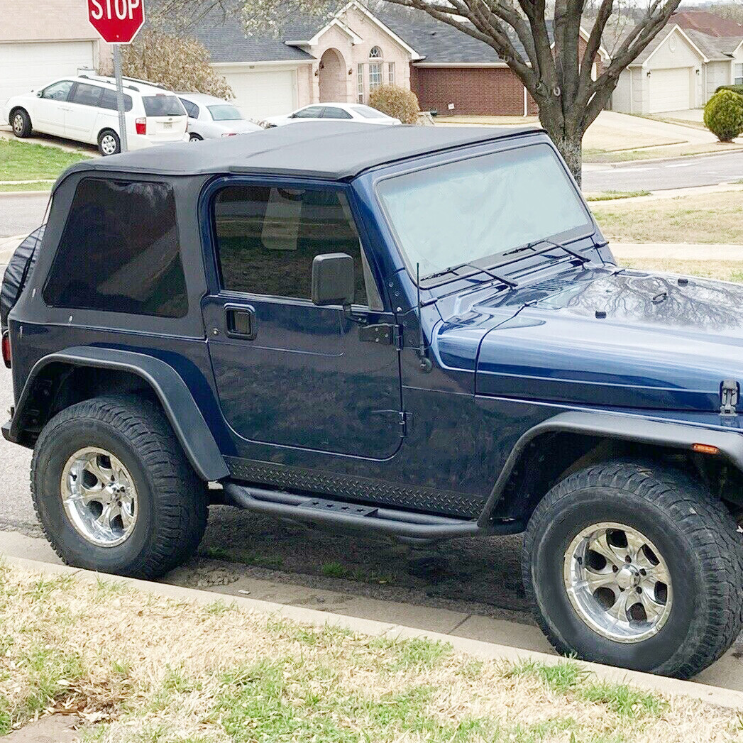 Pair New Side Body Armor Rocker Panel Kit For Jeep 1997-2006 TJ ...