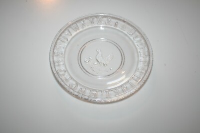 EAPG King, Son Co Child's Alphabet ABC Hen & Chicks Chickens Toy Plate ...