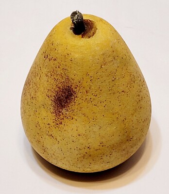 Early Antique Italian Alabaster Stone Fruit Marble Alabaster Pear | eBay