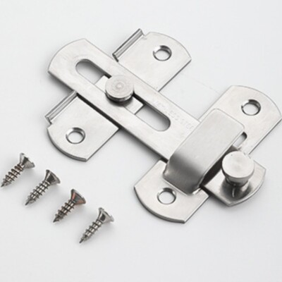Flip Door Latch Stainless Steel Gate Latch Bar Latch Slide Lock ...