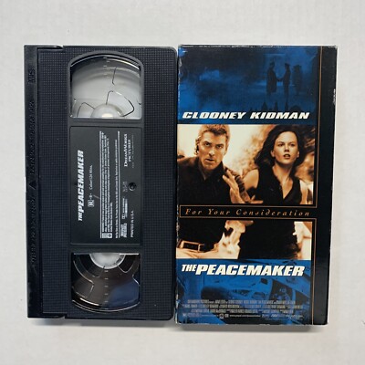 The Peacemaker (VHS, 1998) Demo Screener Promotional Version Very rare ...