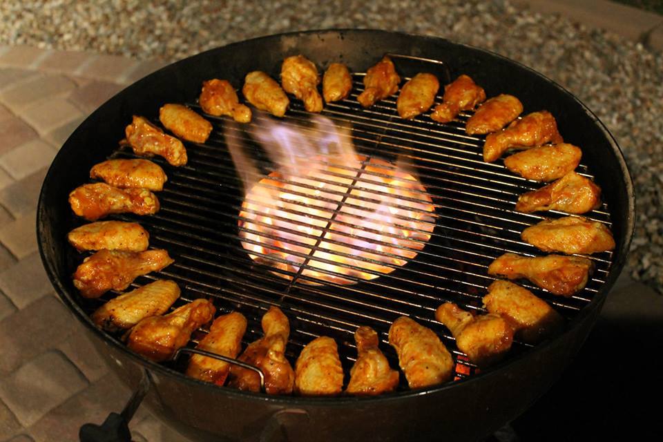 BBQ Vortex ™ Weber Kettle 22 26.75 WSM smokey mountain XL Kamado Big ...