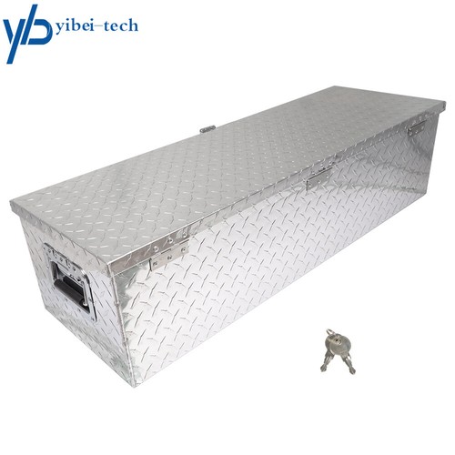 39"X13"X10" Sliver Aluminum Tool Box Truck Bed Pickup Trailer Storage ...