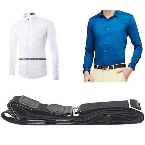 Elastic Shirt Stay Belt Non-slip Shirt Wrinkle-Proof Straps For Men ...