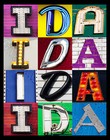 IDA Name Poster featuring photos of actual sign letters | eBay