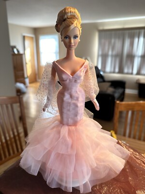 Barbie Pink Ribbon Breast Cancer Doll 2006 Collector Pink Label Mattel ...