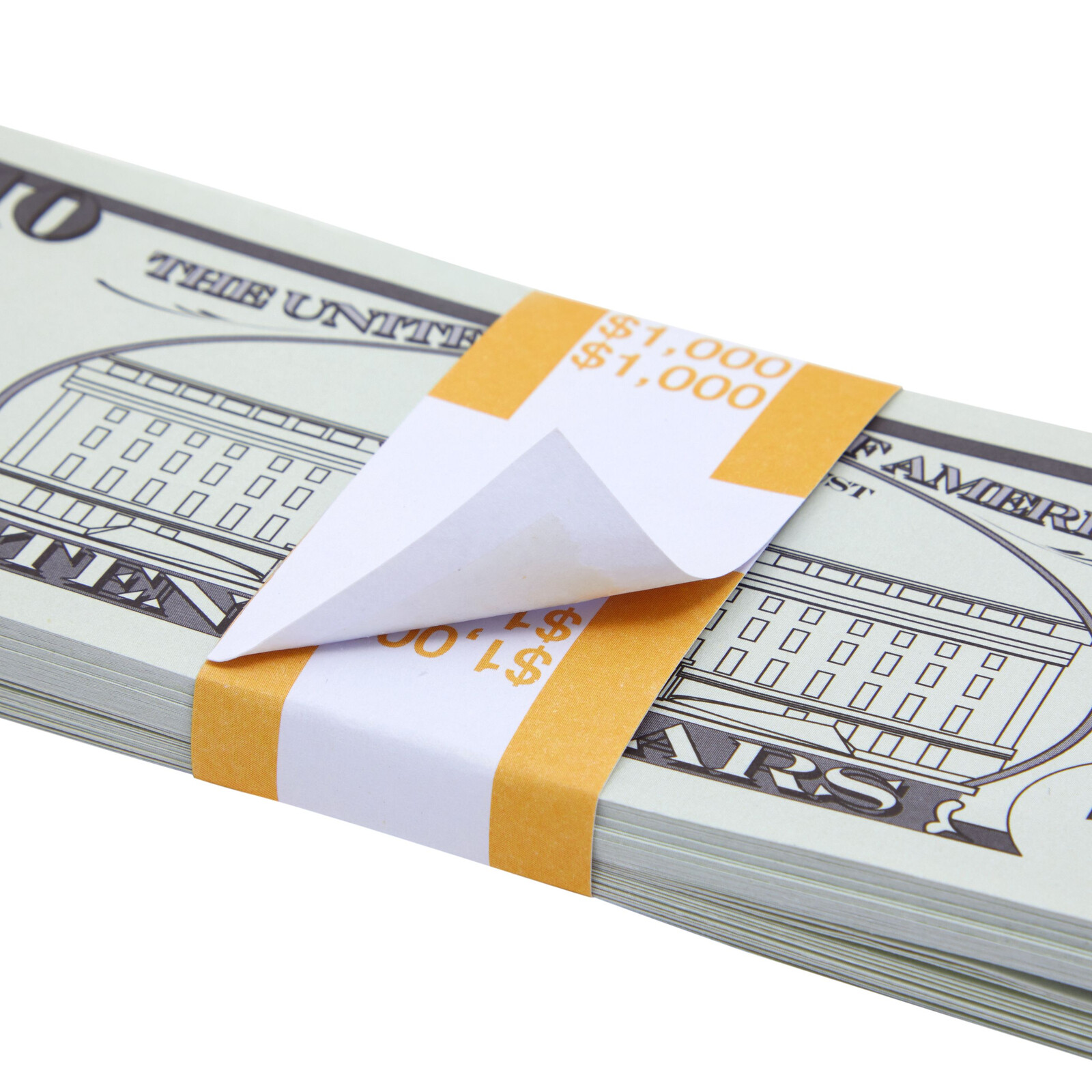 300 Pack Self-Adhesive Money Bands for Cash, ABA Standard Colors, 7.75 ...