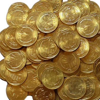 2 X Rare Bangladesh Brass 1 Taka 1996 And 1999 FAO UNC Coin Family ...