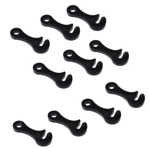 10 Pieces Tent Awkening Cord Rope Clasp Guy Line Runner Spanner | eBay